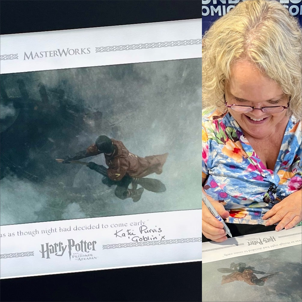 Harry Potter and the Prisoner of Azkaban Katie Purvis Autographed Mast ...