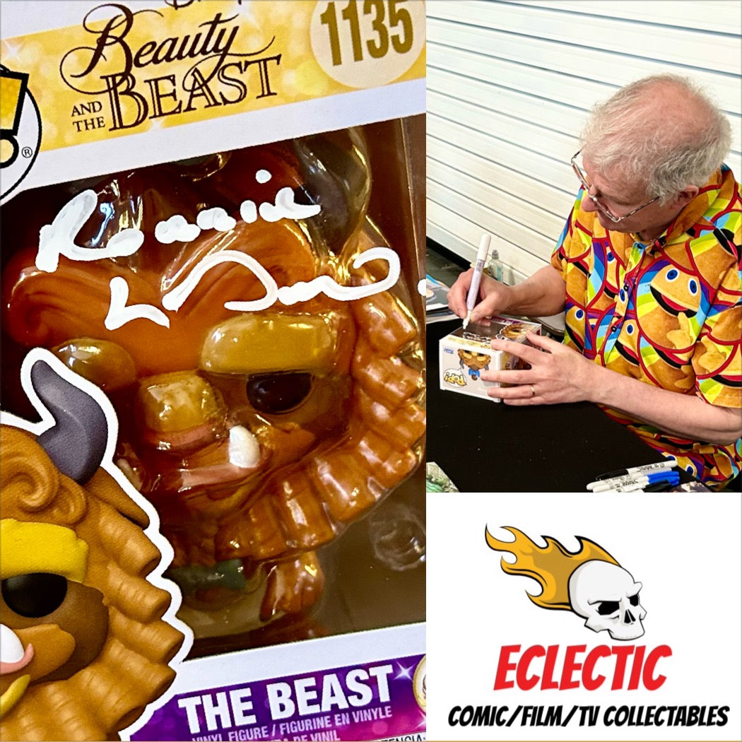 Beauty and The Beast The Beast Ronnie Le Drew Hand Signed 1135 Funko P Eclectic